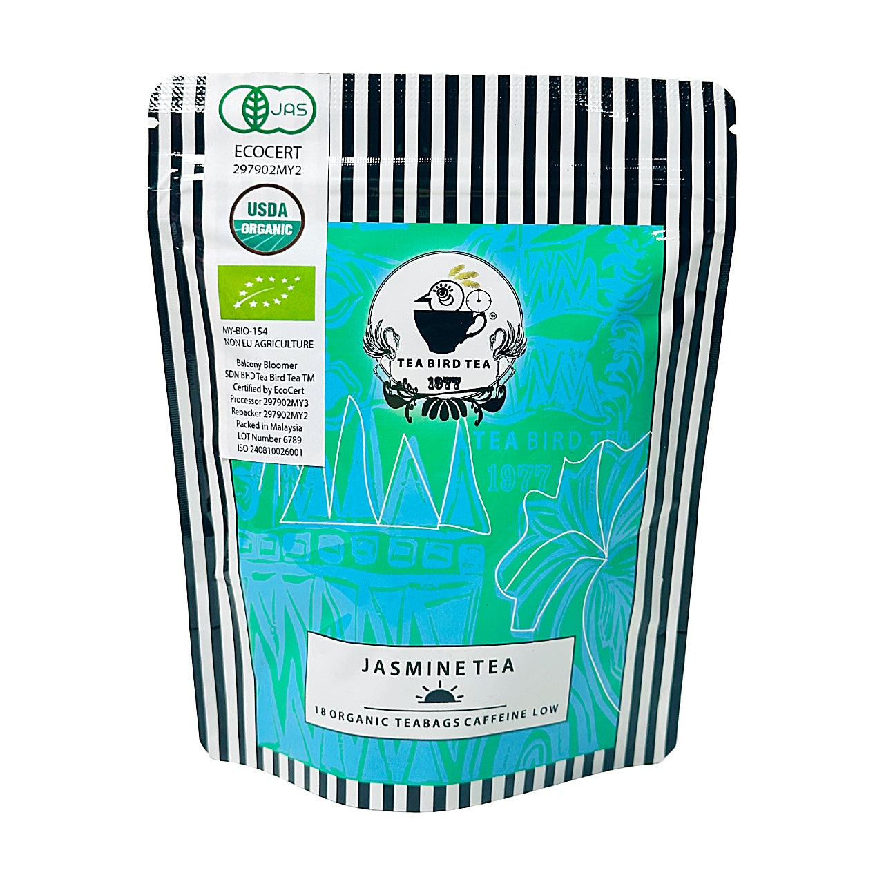 Organic Jasmine Tea Minis 3 Teabags – Tea Bird Tea UK